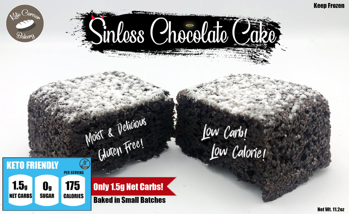 Sinless Chocolate Cake – Keto Corner Bakery